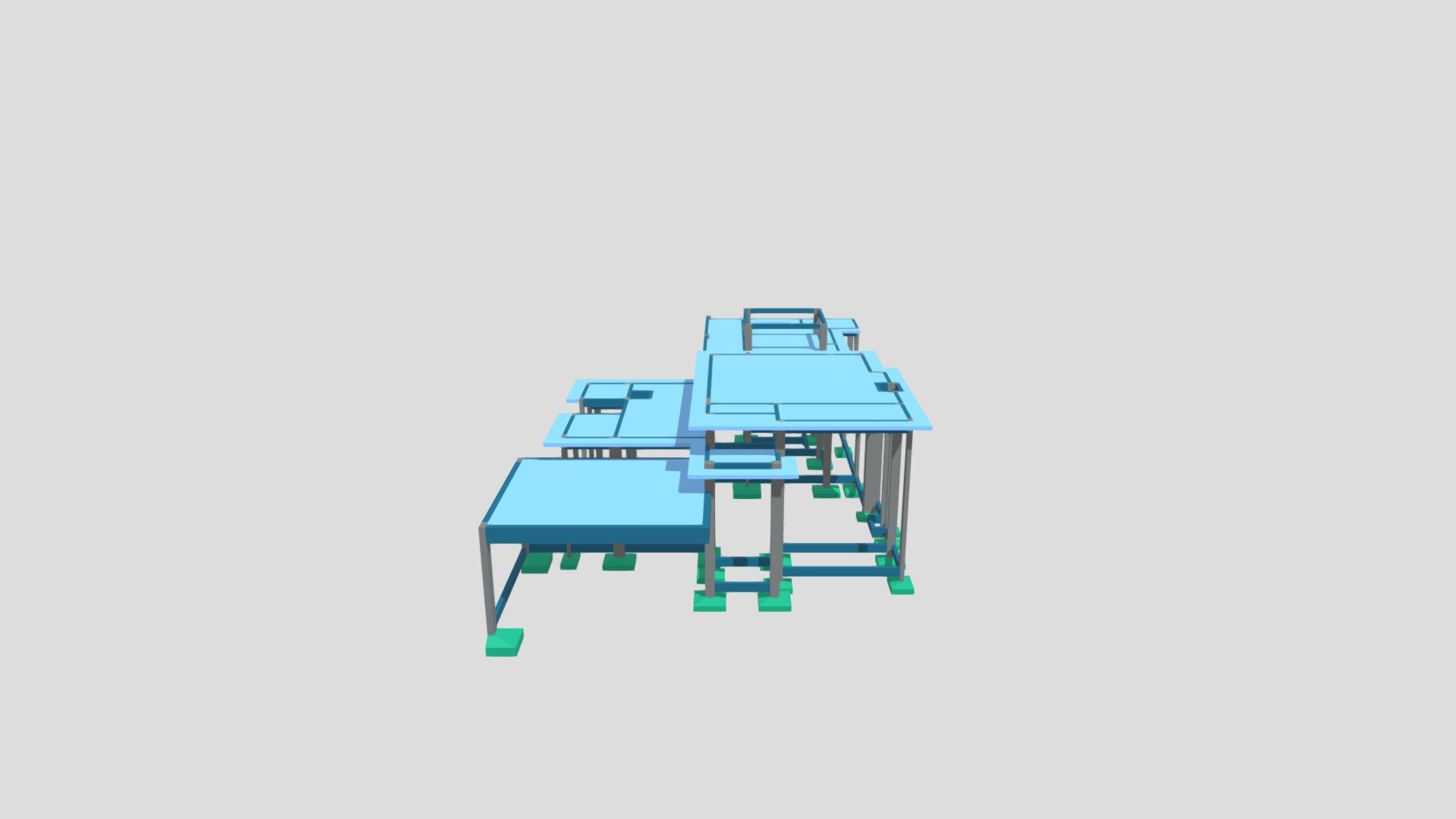 [23|24] - Projeto Estrutural - |L&M| - 3D model by 7E Engenharia ...