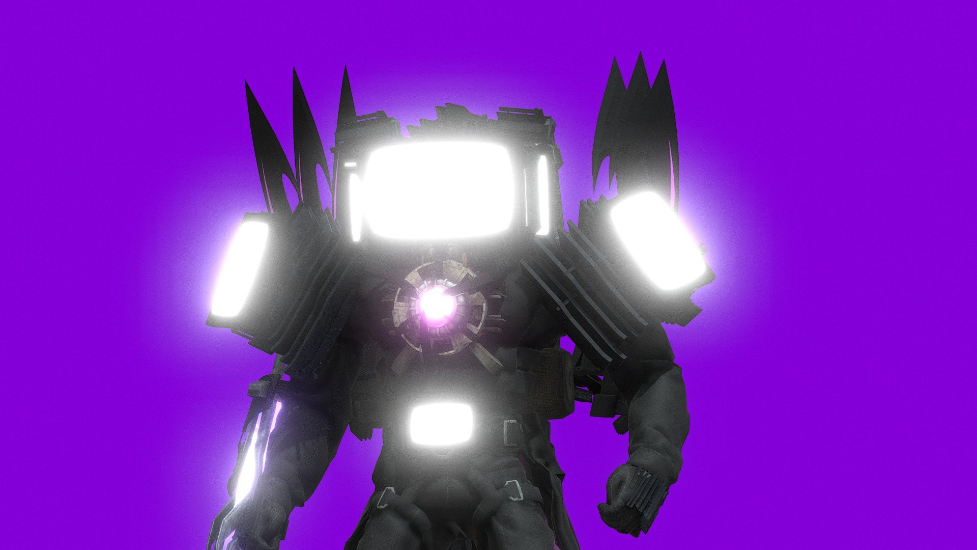 Remake Upgraded Titan TvMan - 3D model by DioSas (@KonoDioDaD) [5336011 ...