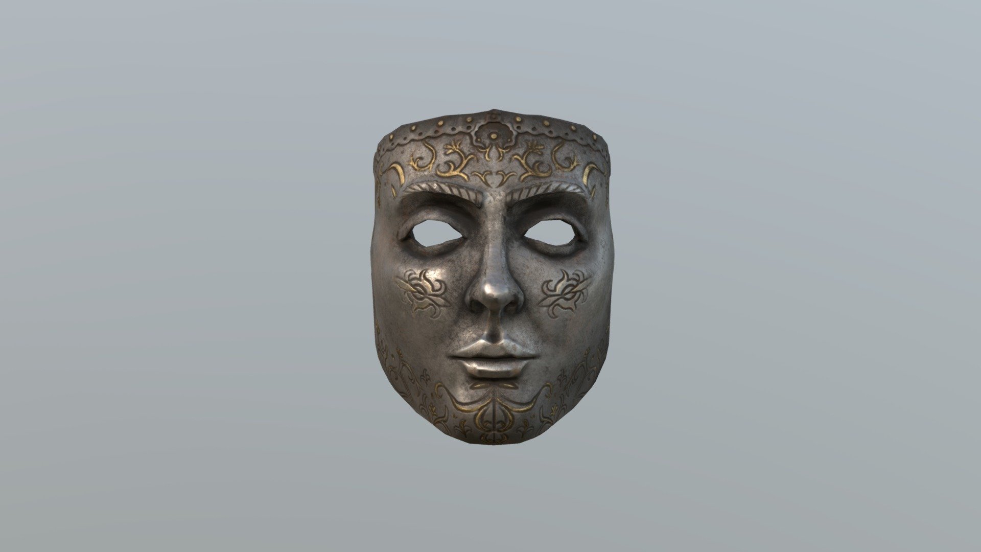 Kipcak mask 1 - 3D model by VeraRi [53364fb] - Sketchfab