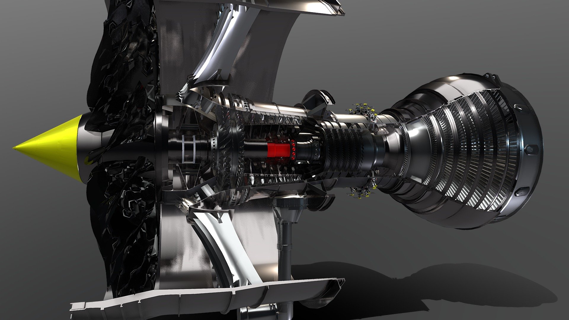Rolls Royce T1000 TEN - Download Free 3D model by CloudHubOmniTeam ...
