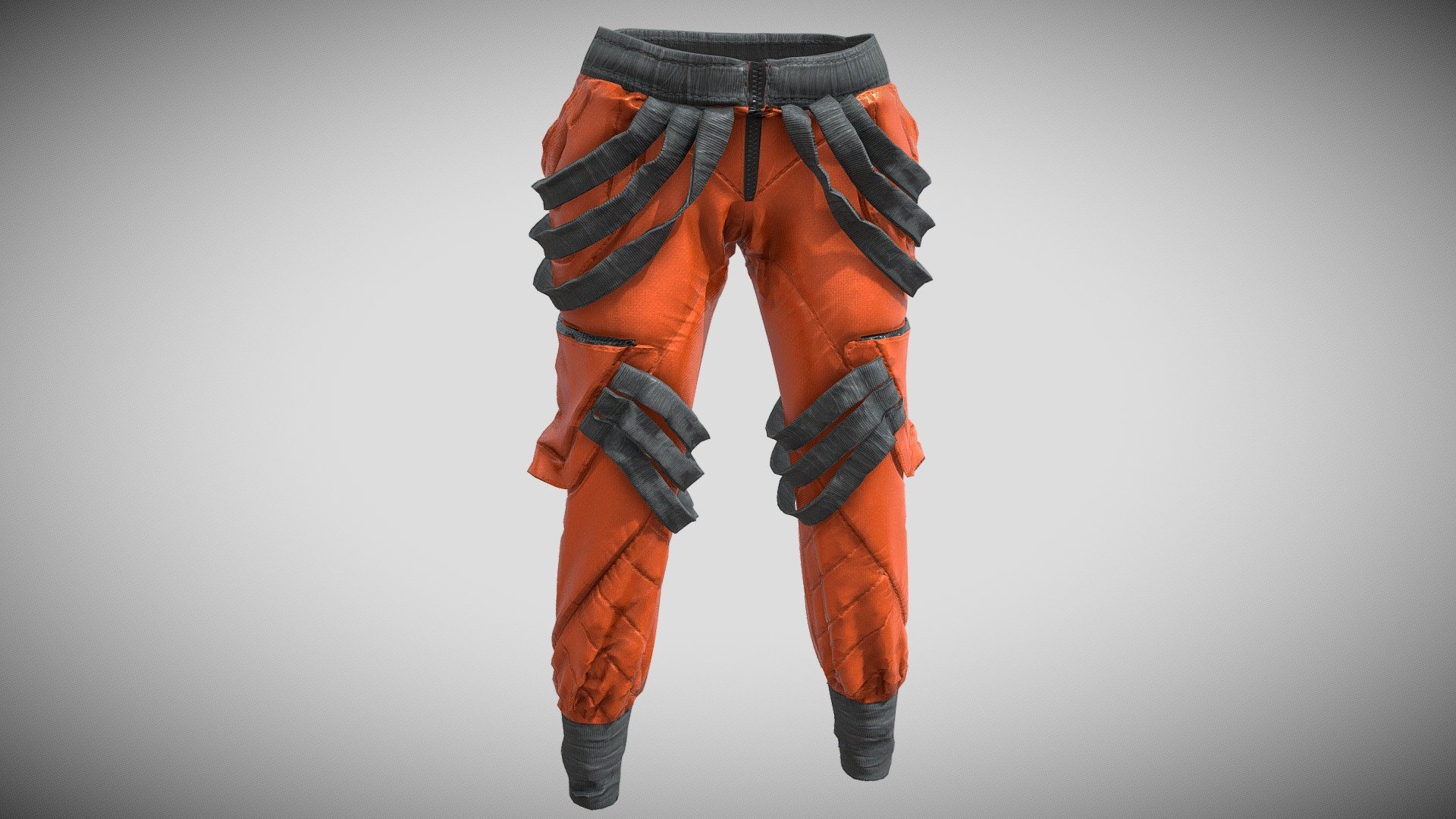 Tifan Techwear - Trousers1 - Download Free 3D model by strangelet ...