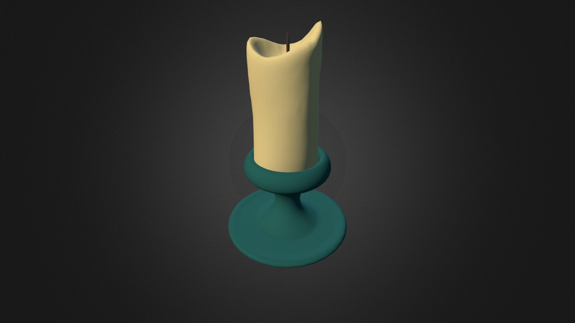 Bougie - 3D model by OceaneJougla (@ocealive) [533a2d2] - Sketchfab