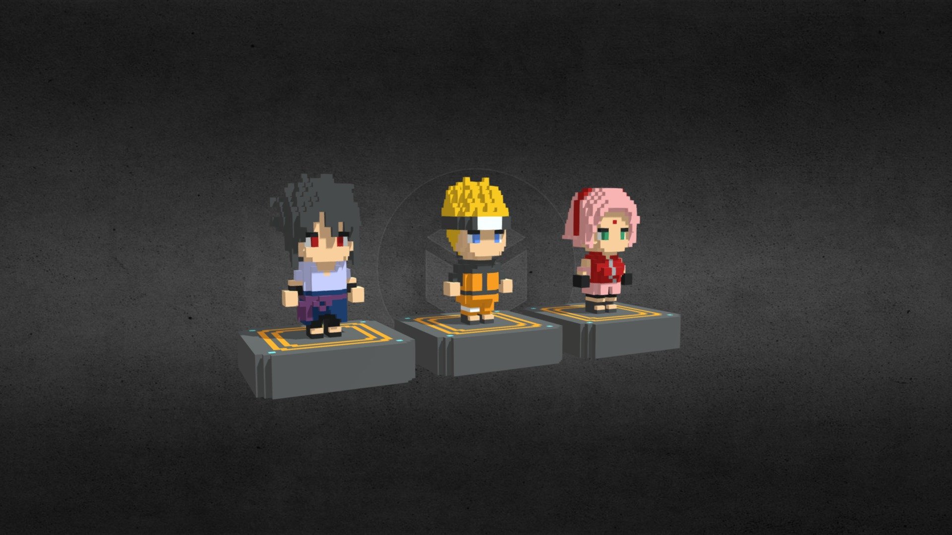 NARUTO PART-01【Nanoblock】 - Download Free 3D model by adiobrick ...