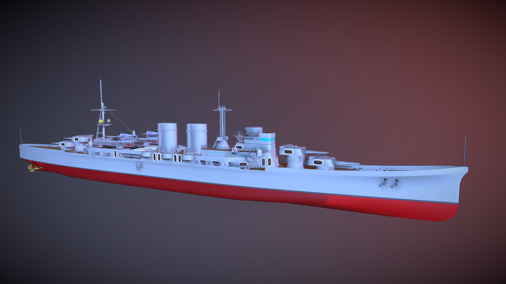 MNS Caroline - 3D model by martyn169 [533bdcd] - Sketchfab