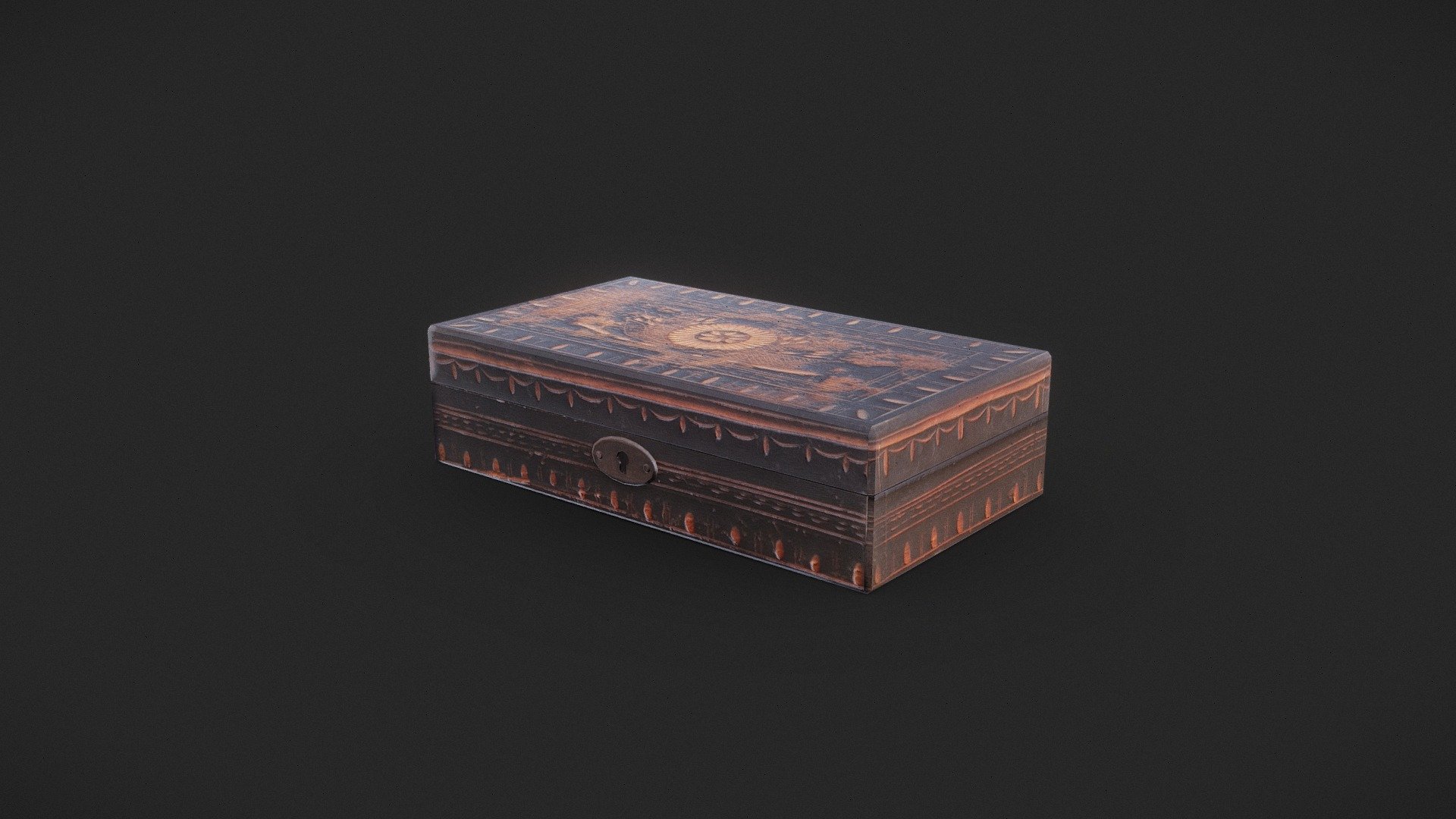 Wooden Chest (Box) - Download Free 3D model by Patrick Matthew ...