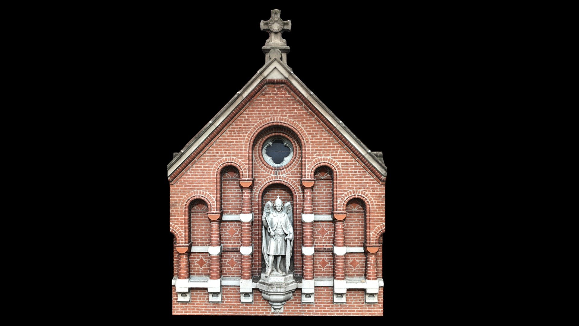 Statue of St Michael - 3D model by danderson4 [533f5f0] - Sketchfab