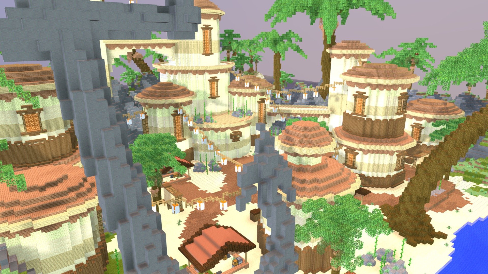Tropical Hub - Download Free 3D model by Bazhy (@Bazhy_) [5340a07 ...