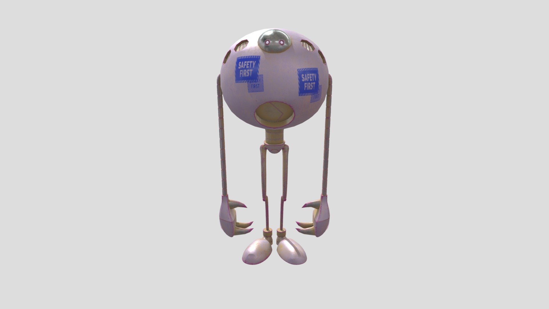 Wall e girl - 3D model by selma.gjoni1 [5340b53] - Sketchfab