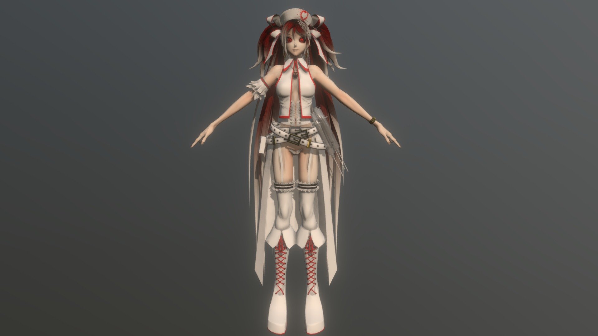 Ca Nurse (With Bones) - Download Free 3D model by zHairezt [53414e1] - Sketchfab