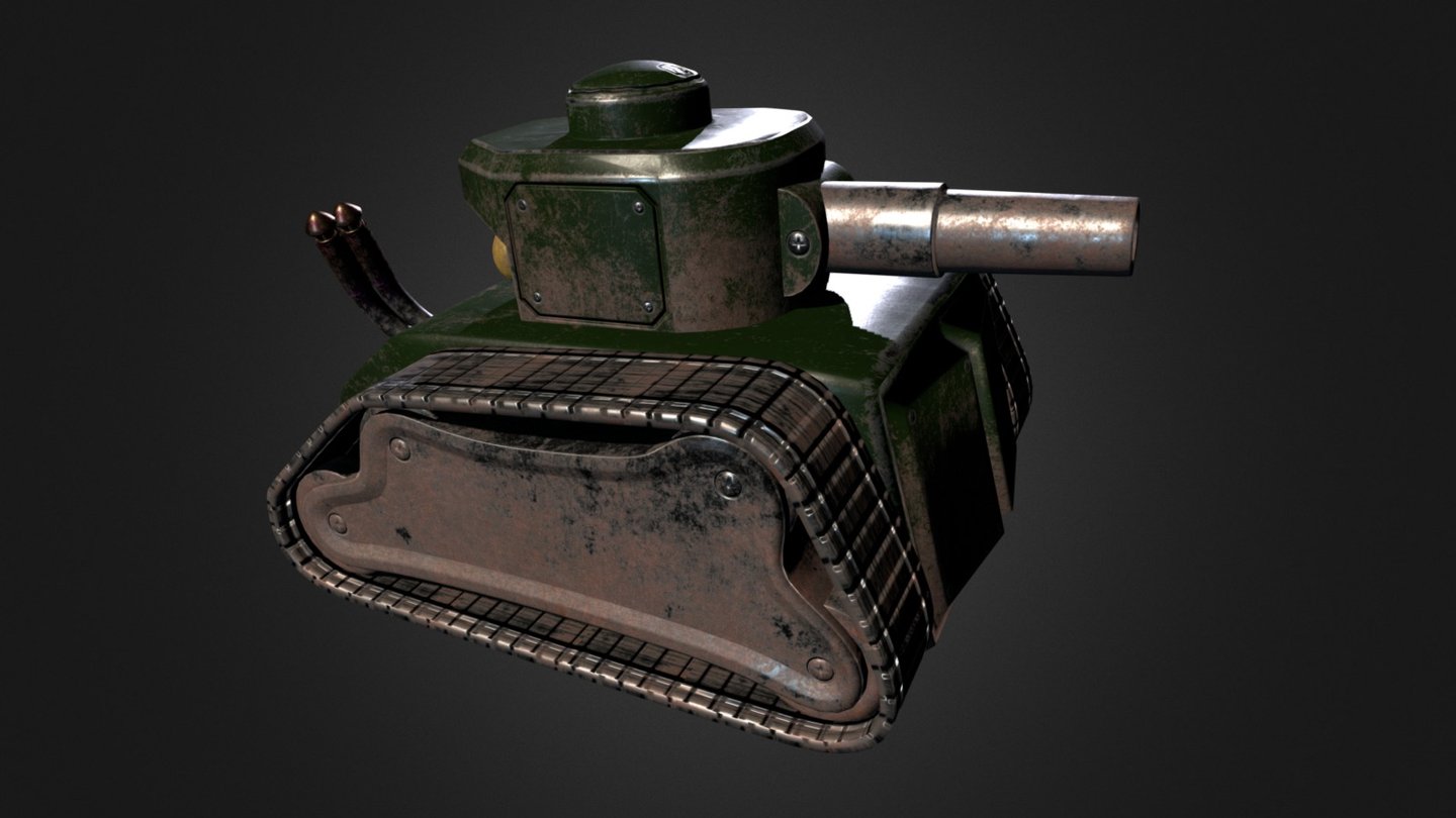 Stylized Tank - 3D model by TomNardini [5342591] - Sketchfab