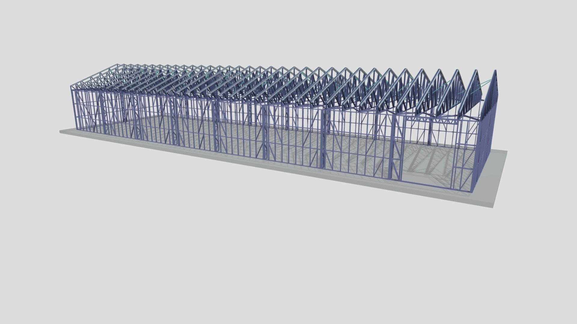 Angar 12x40 - 3D model by lstkug [5342951] - Sketchfab