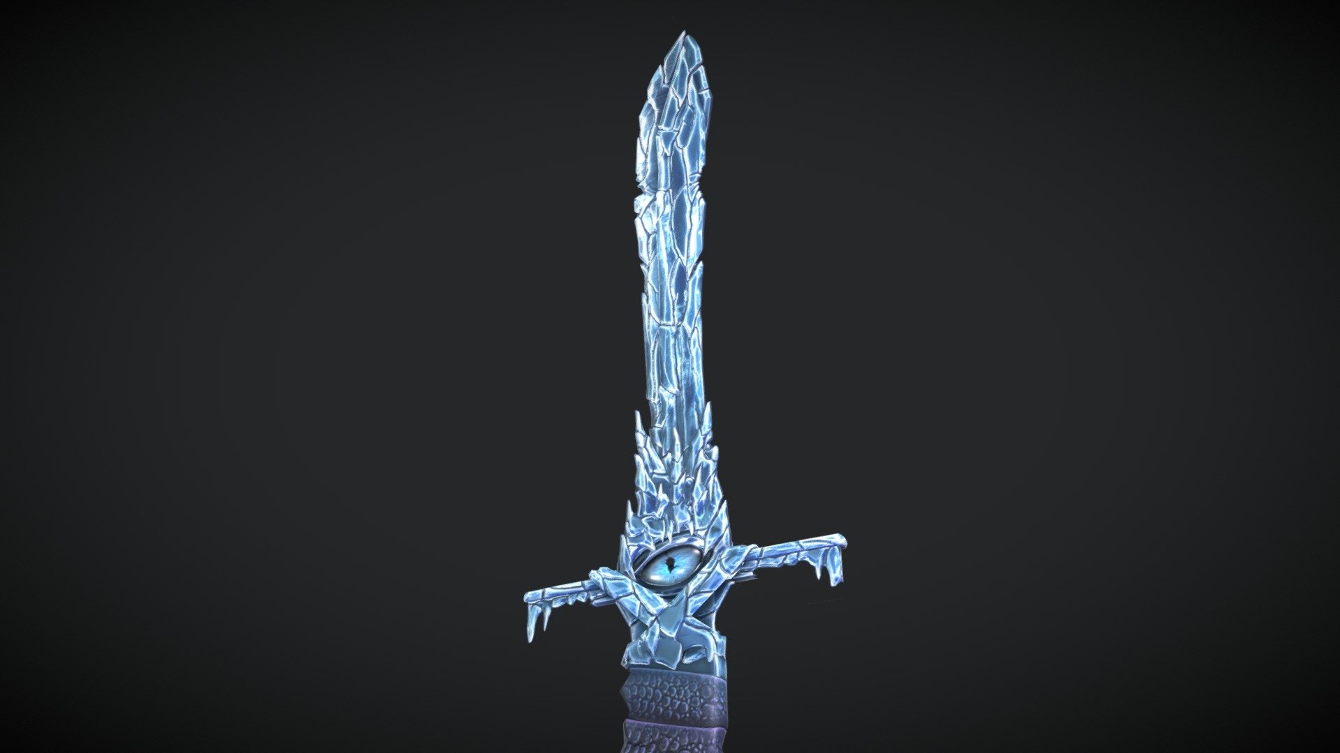 Ice Eye Sword - 3D model by ZinkTerry (@zinkterryua) [5343097] - Sketchfab