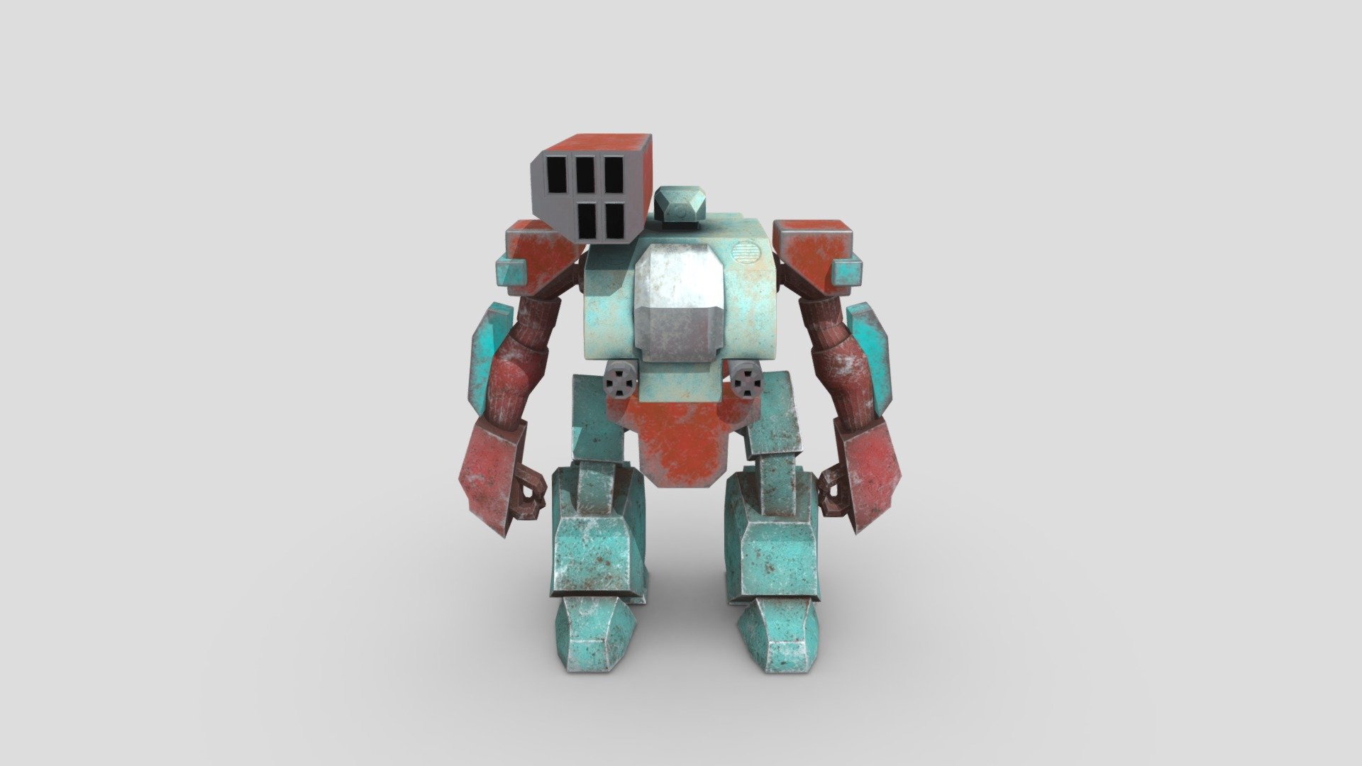 DeathBot 5 - Download Free 3D model by johnny37113 [5345972] - Sketchfab