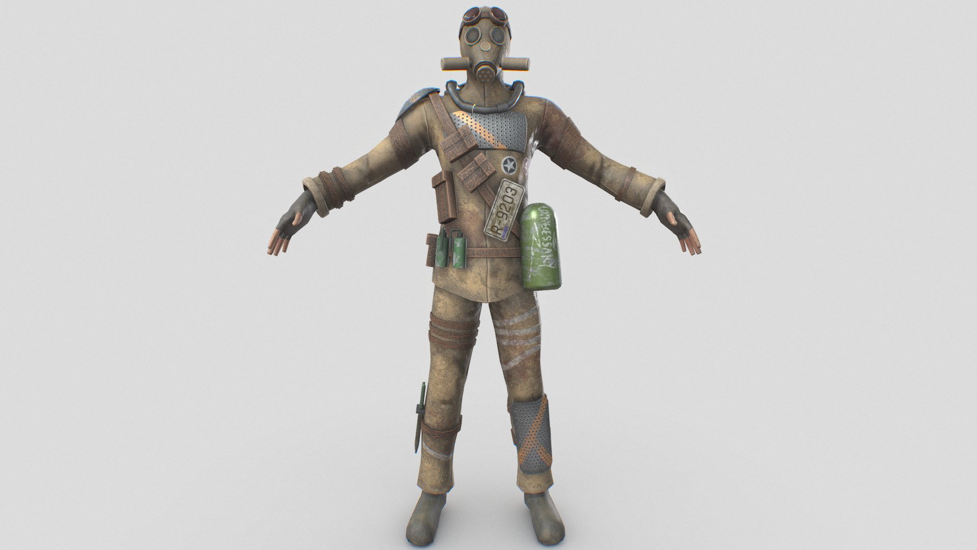Post apocalypse character - Buy Royalty Free 3D model by Anima Z ...