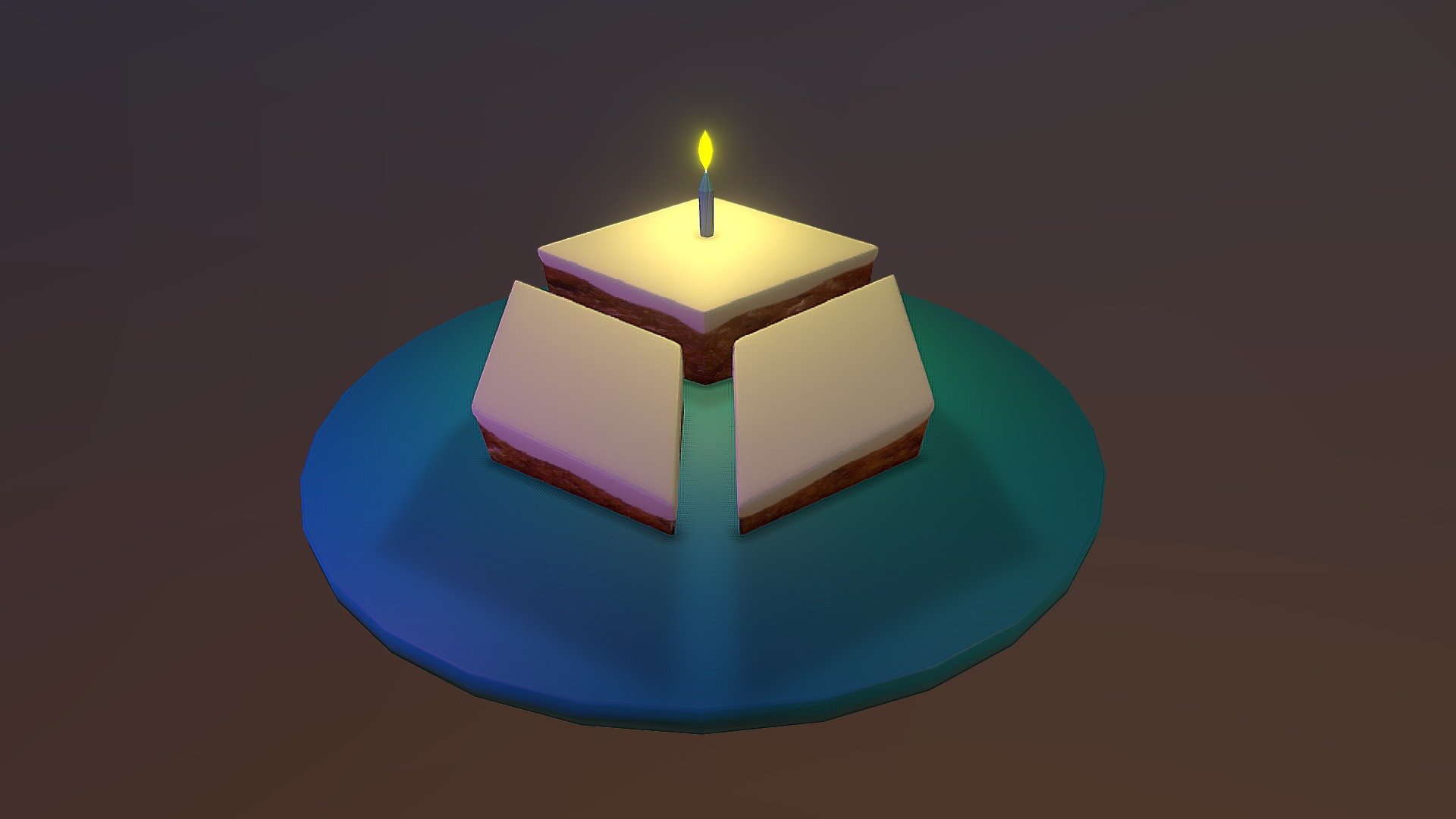 Sketchfab Cake - Download Free 3D model by Chaitanya Krishnan ...