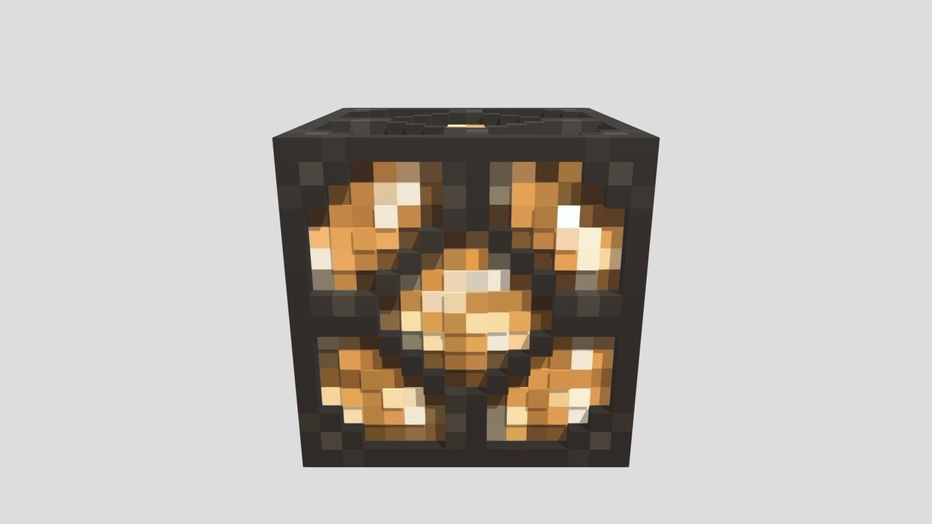 Minecraft_redstone_lamp - Download Free 3D model by Minecraft_Master ...