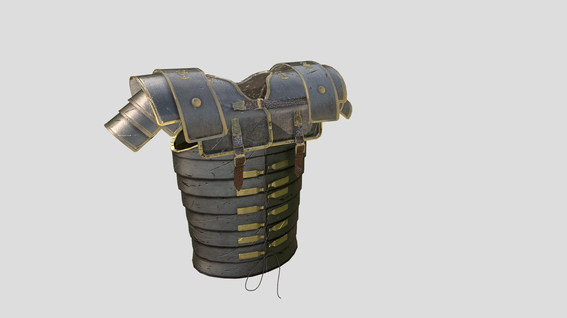 Roman Armor Lorica Segmentata - 3D model by challe3d [5347f33] - Sketchfab
