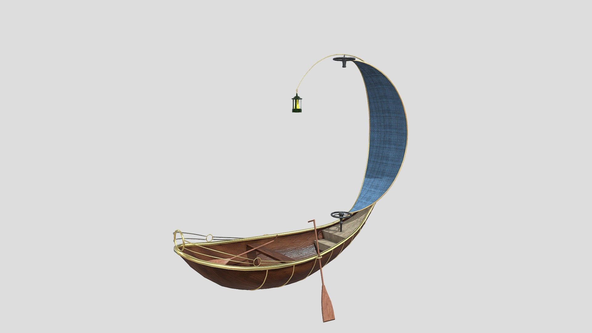 Celtic Music Boat - Download Free 3D model by AleksandarStankovic ...