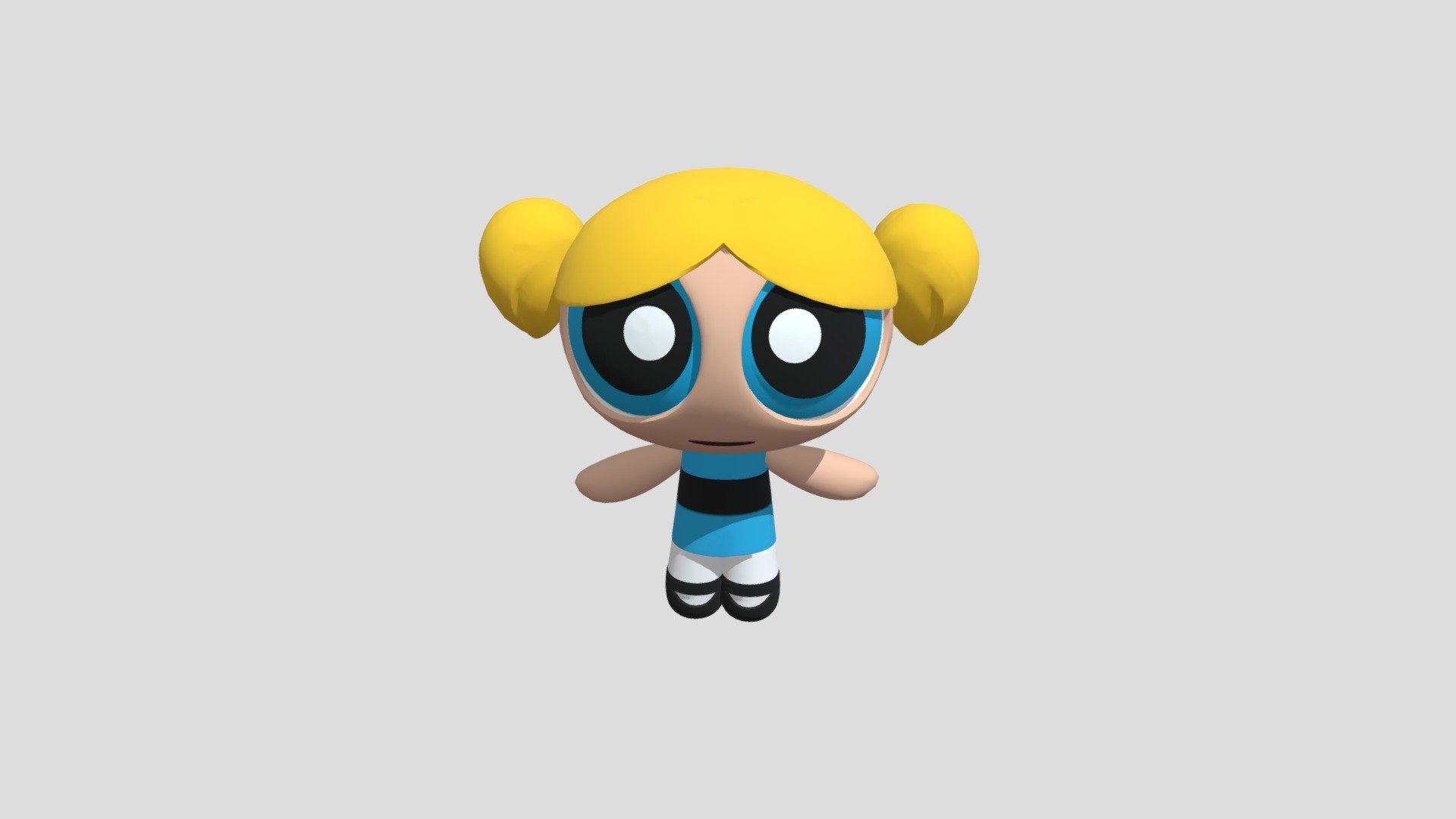 Bubbles (The Powerpuff Girls) - Download Free 3D model by Guilherme ...