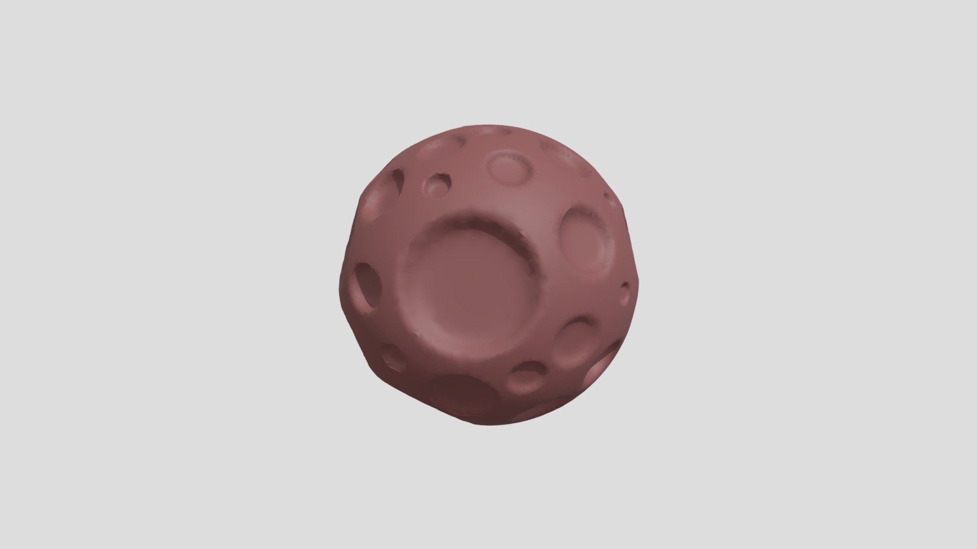 The transparent moon - 3D model by s9040860 [534b9f2] - Sketchfab