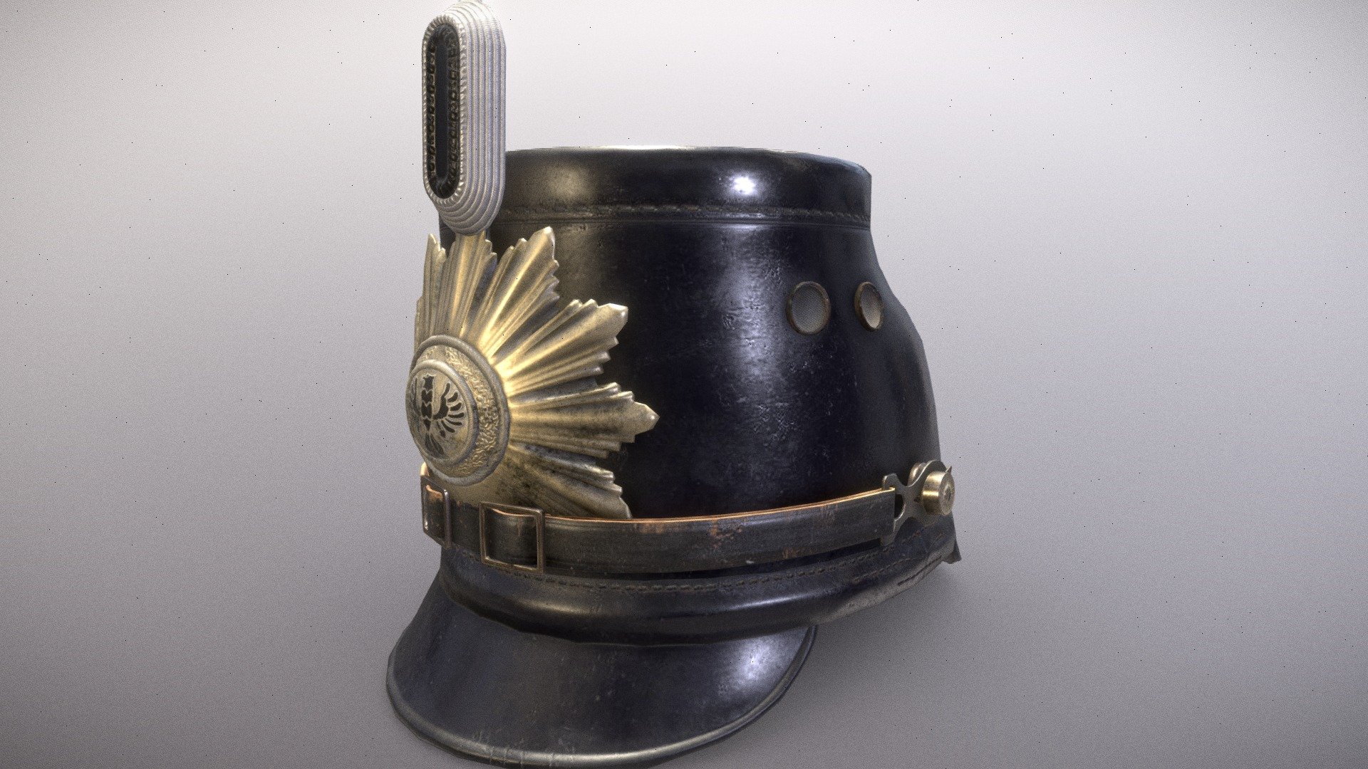 |FREE| Weimar Republic (Prussian) Polizei shako - Download Free 3D ...