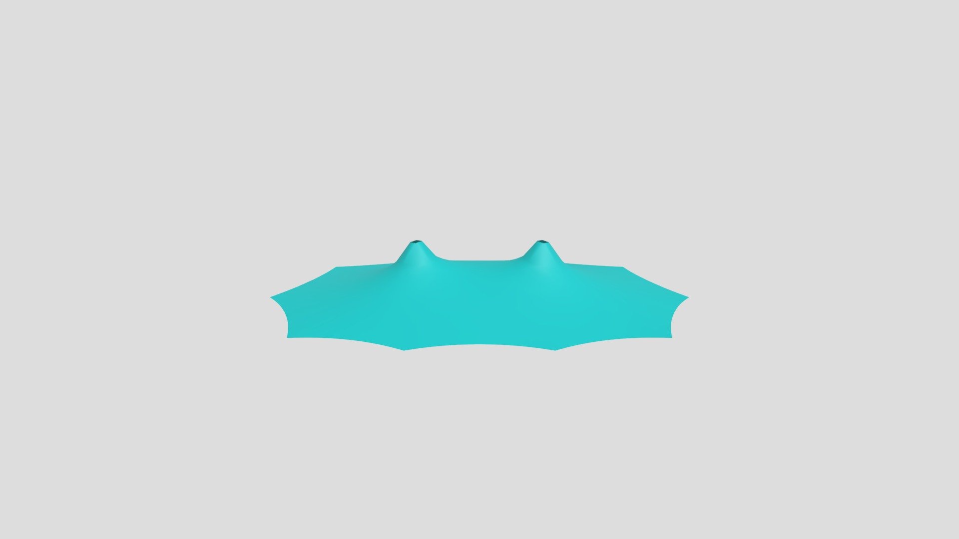 Tensile Structure Double Cone - 3D model by farukserhat1 [534d2c1 ...