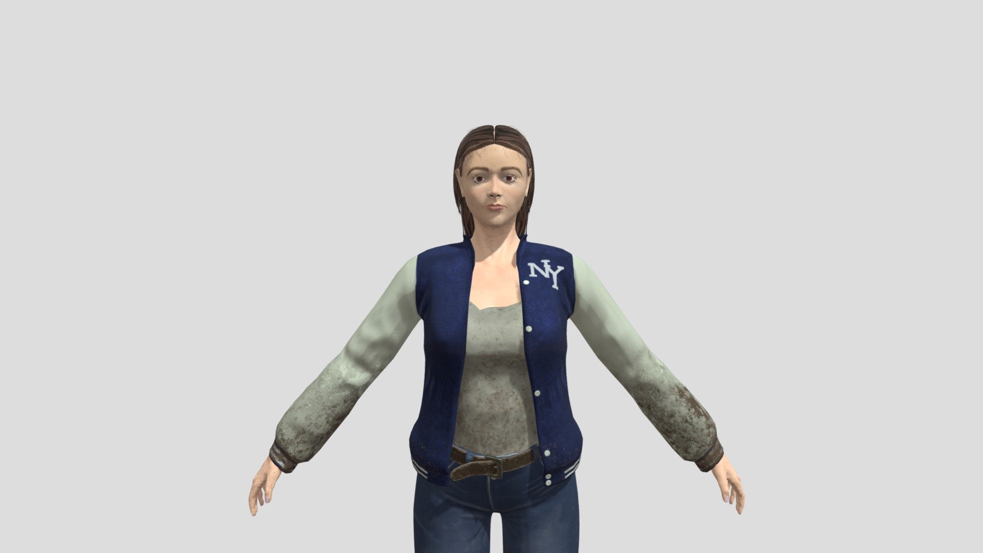 Character for a survival horror game - 3D model by javimoya [534d49c ...
