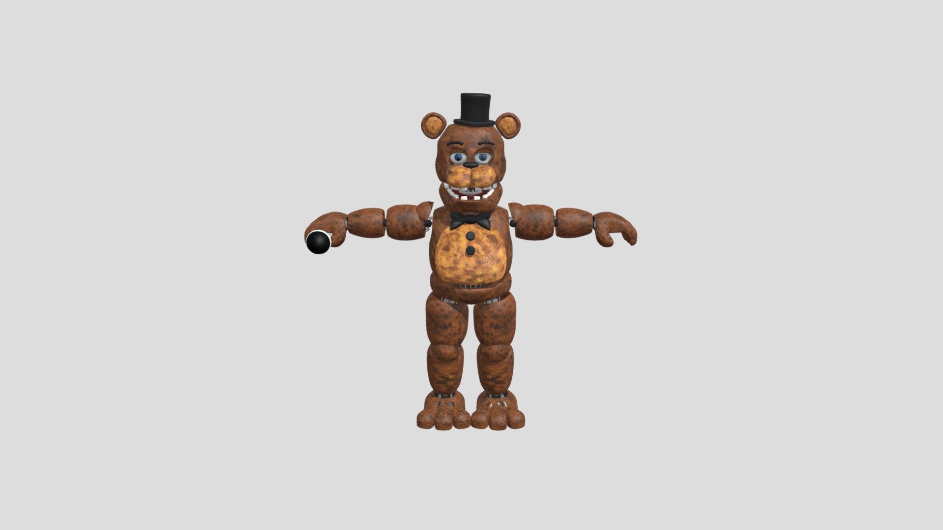 Unwithered Freddy - Download Free 3D model by joelkokot2 [534ef11 ...