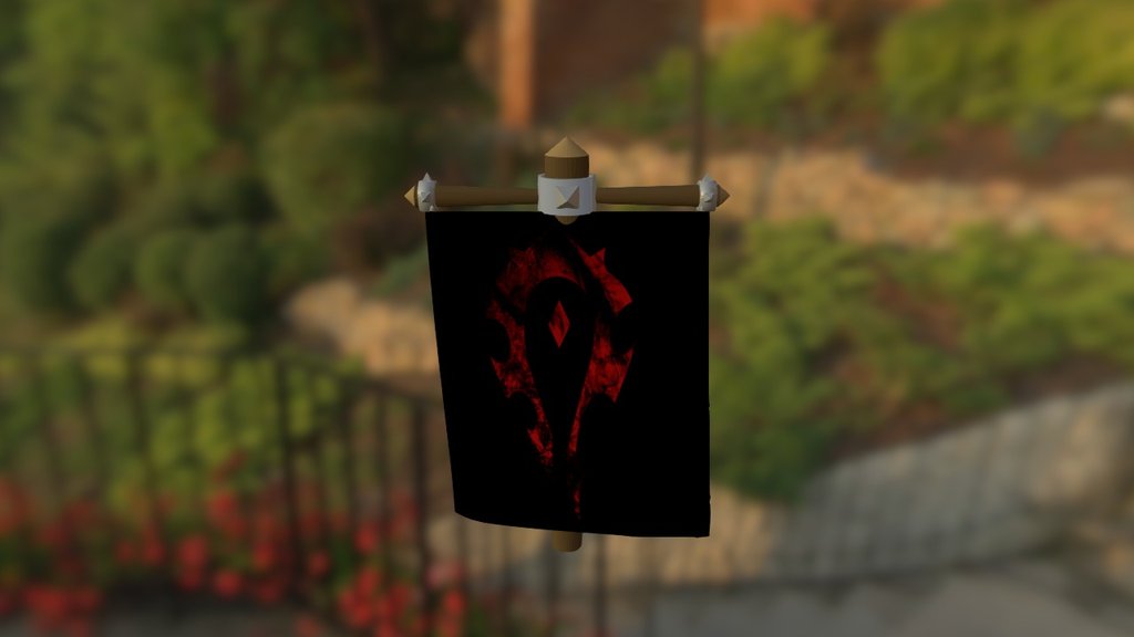 Horde Banner - 3D model by jaws2000 [5353805] - Sketchfab