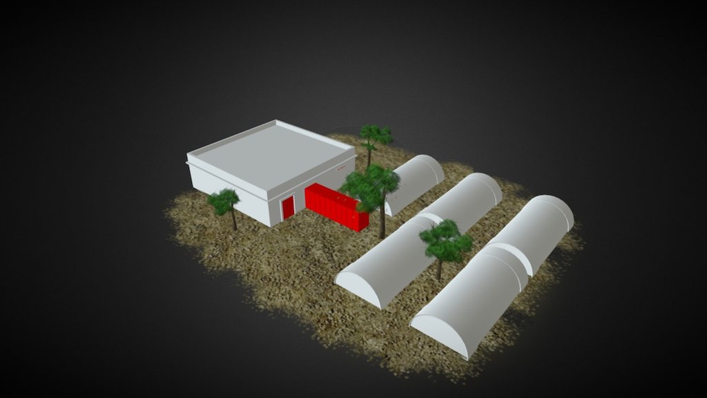 Factory Exterior - 3D model by Stanislas Dolcini (@StanislasDolcini ...