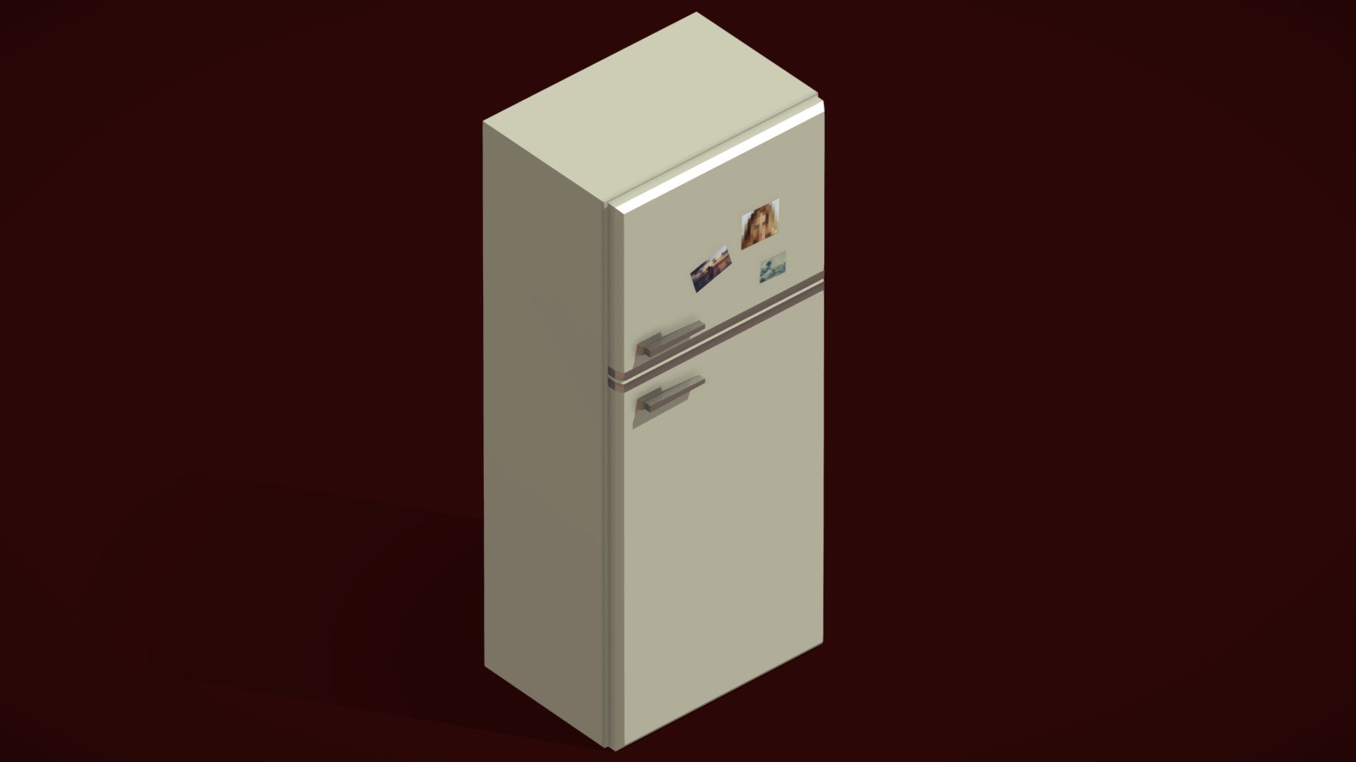 Low Poly 80s Refrigerator - Download Free 3D model by lucasalic00 ...