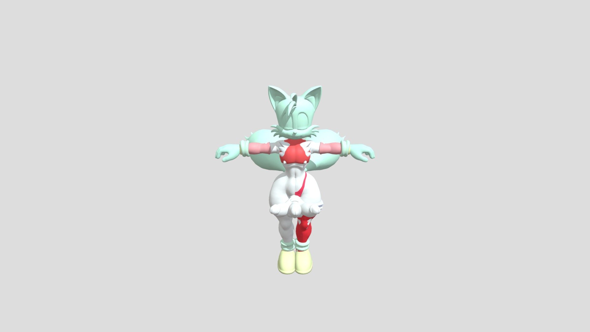 Tails - Download Free 3D model by Vandacvi [53553f9] - Sketchfab