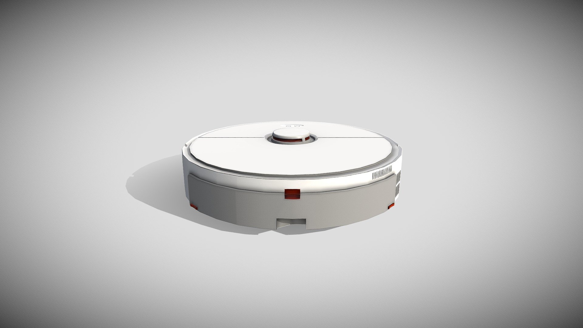 Electronic Robot Vacuum Cleaner - Buy Royalty Free 3D model by Gest.lt ...