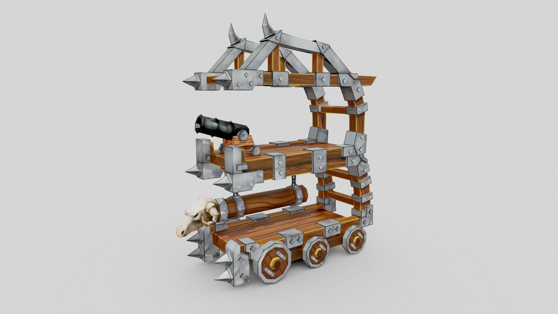 Catapult - 3D model by Oleksandr Moroz (@.om) [535622f] - Sketchfab