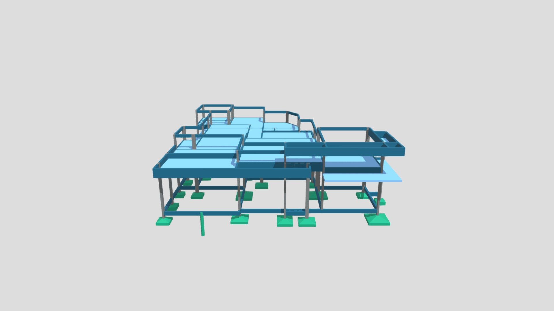 PÓRTICO 3D BETH - 3D model by Eng.Rafael.De.Araujo [535678d] - Sketchfab