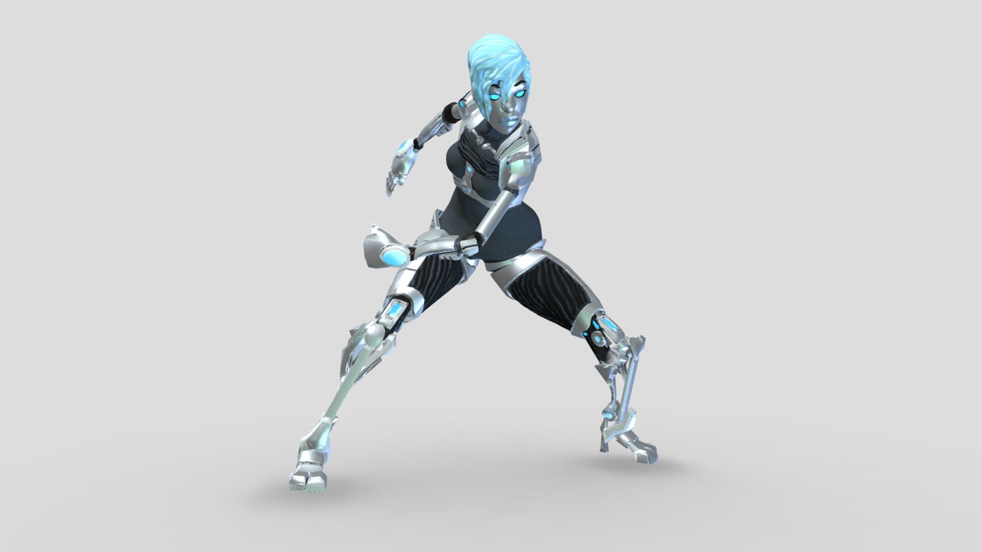Cyborg - 3D model by shawntabradford [5356832] - Sketchfab