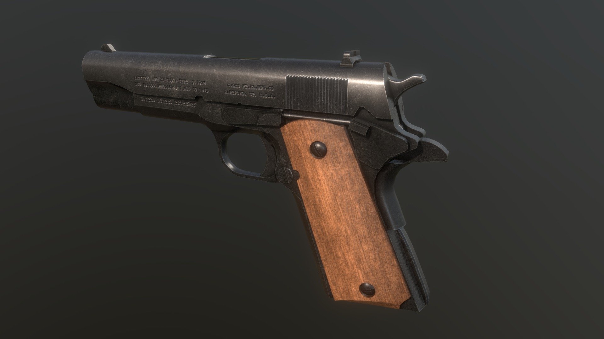 M1911 - 3D model by Xtave (@anokhingosha44) [53578b3] - Sketchfab