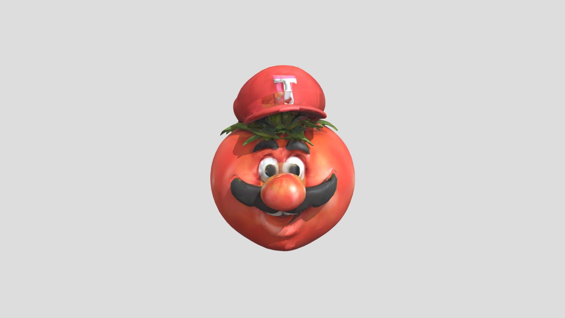 Mario Tomato - Download Free 3D model by quinncraft10 [5357dcf] - Sketchfab