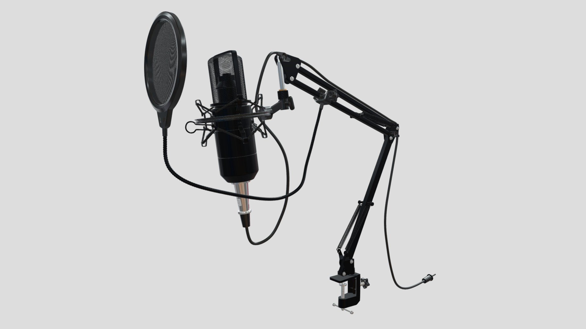 PODCAST MIC - 3D model by Ashutosh Sharma (@Ashu3d) [535903b] - Sketchfab