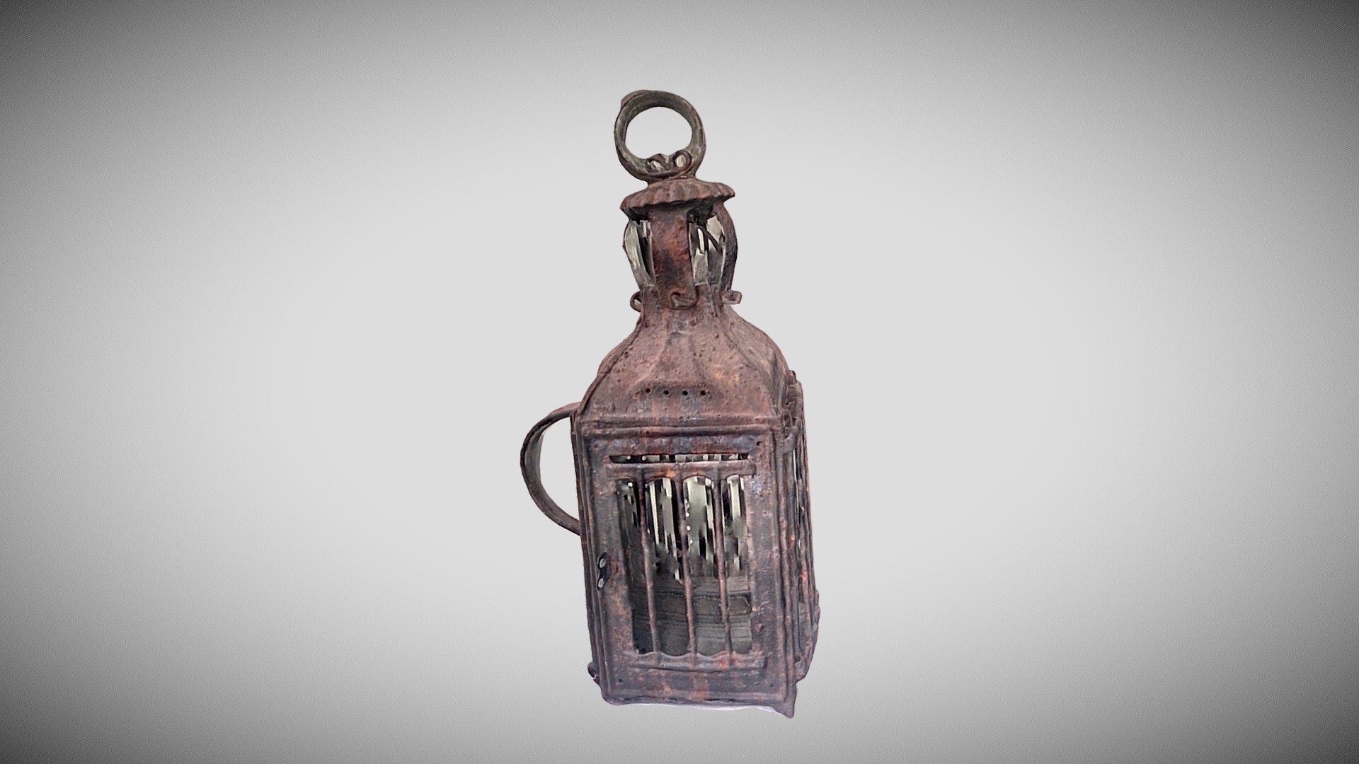 Rusty lamp - Buy Royalty Free 3D model by BasB [5359af4] - Sketchfab Store