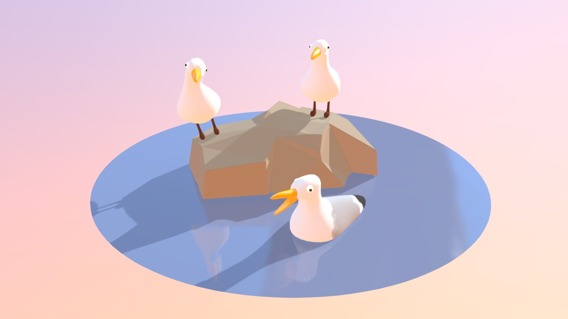 Goeland - 3D model by rmshr [535b0d4] - Sketchfab