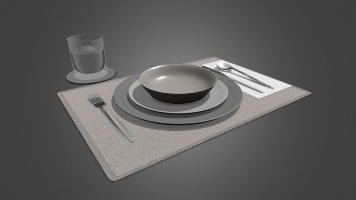 Tablecloth 3D models - Sketchfab