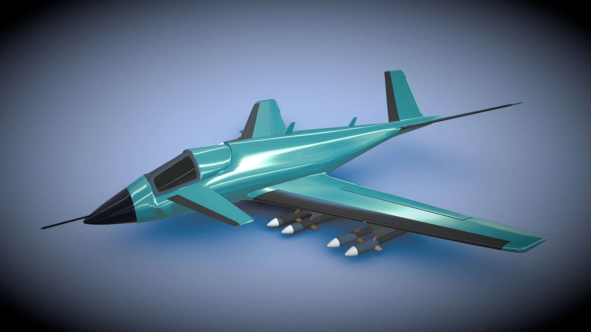 Generic military fighter - 3D model by koleos3d [535d67a] - Sketchfab