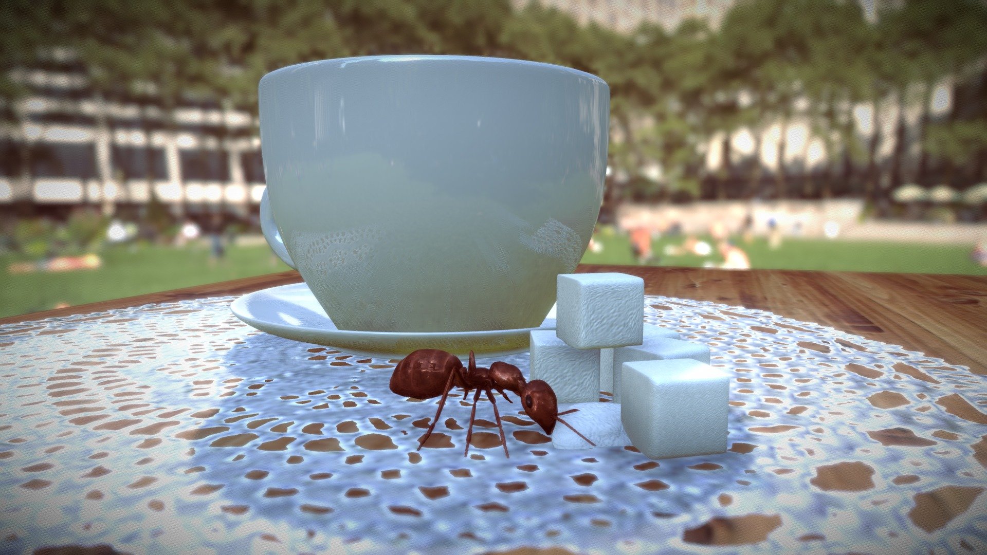 Ant animation - 3D model by Anex [535de2a] - Sketchfab
