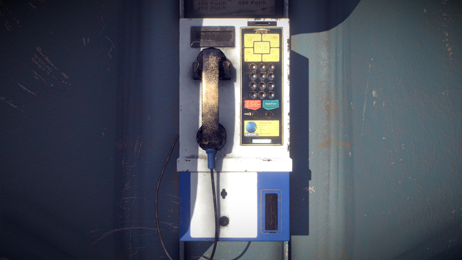 Payphone - 3D model by syahrayar [535ecd9] - Sketchfab