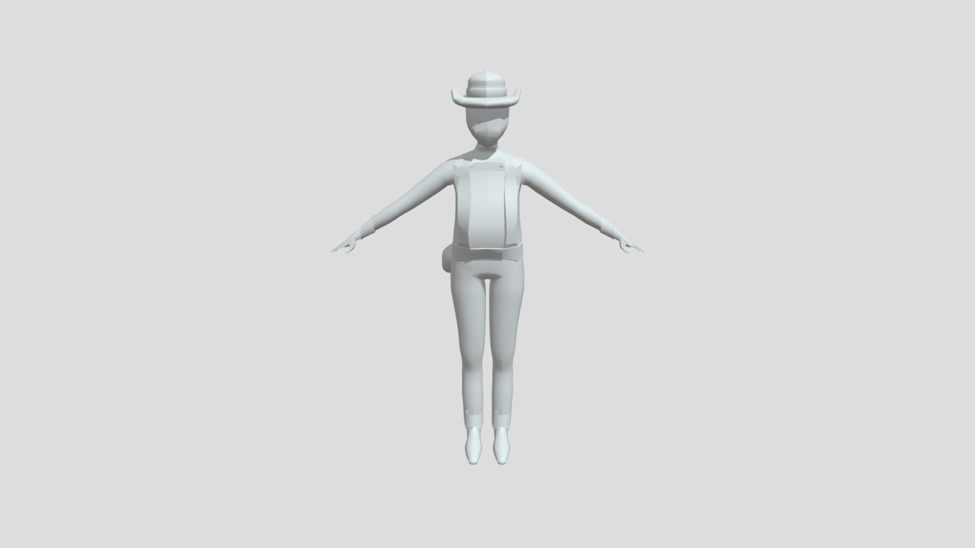 "Big Bowler" - 3D model by Fin Miller (@FinDev) [535fbc9] - Sketchfab