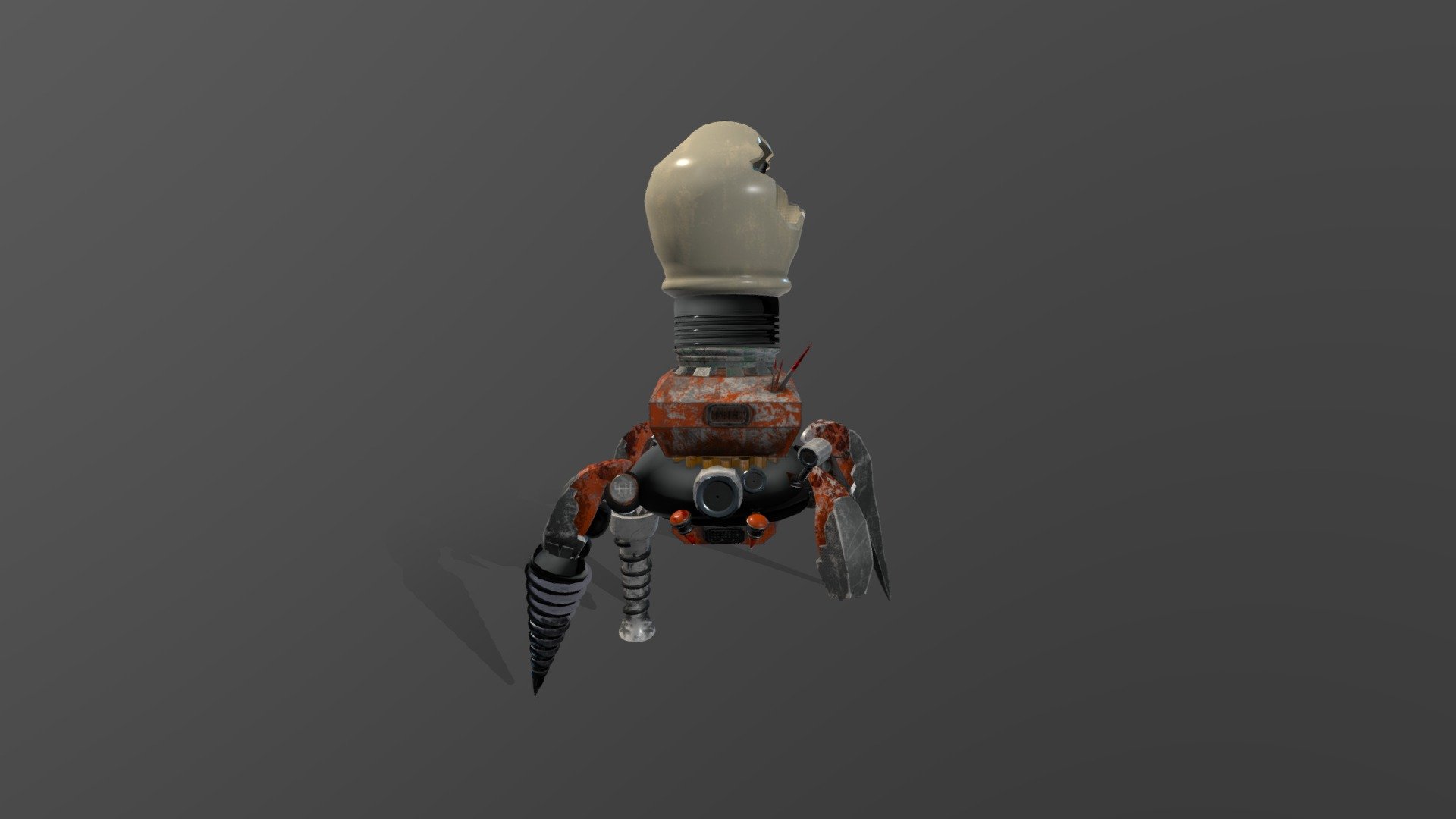 Spider mech Work - 3D model by 4Ratzinacoat [535fdb8] - Sketchfab