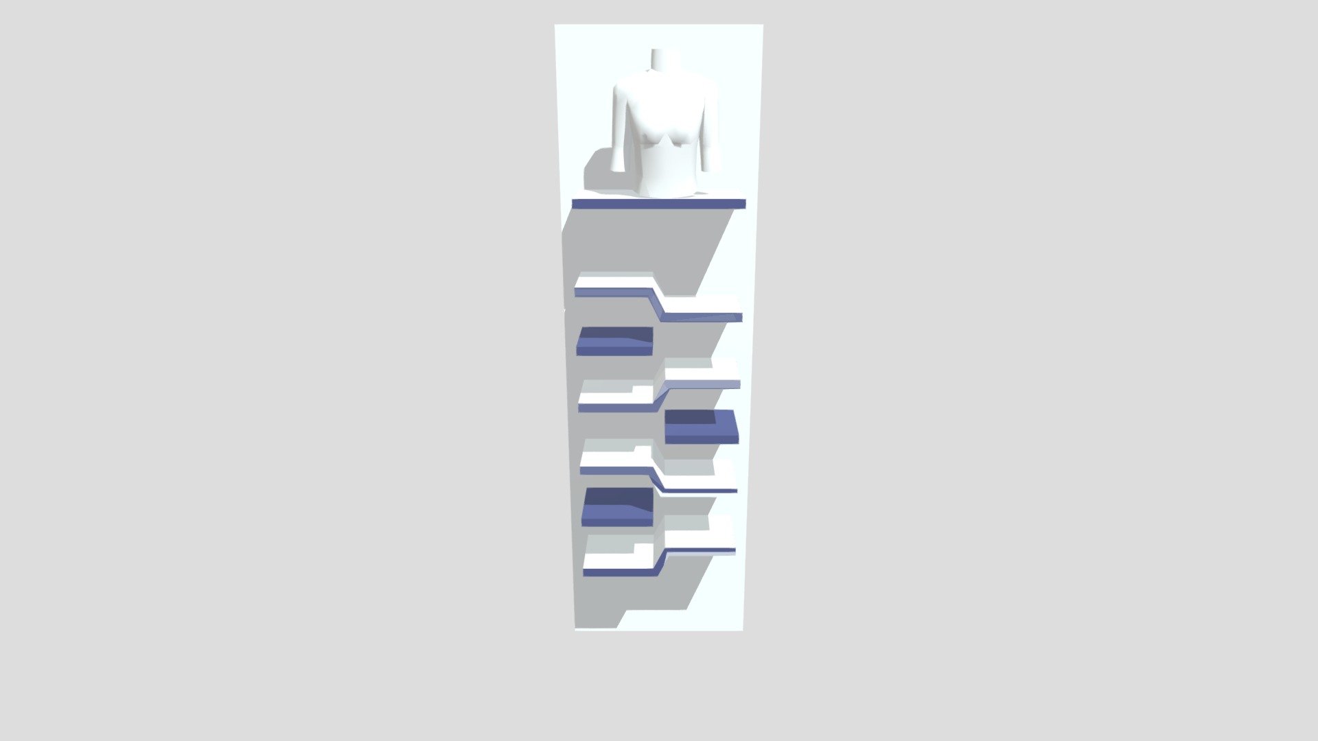 Book Rack - Download Free 3D model by Manoj Kumar d 2347237 ...