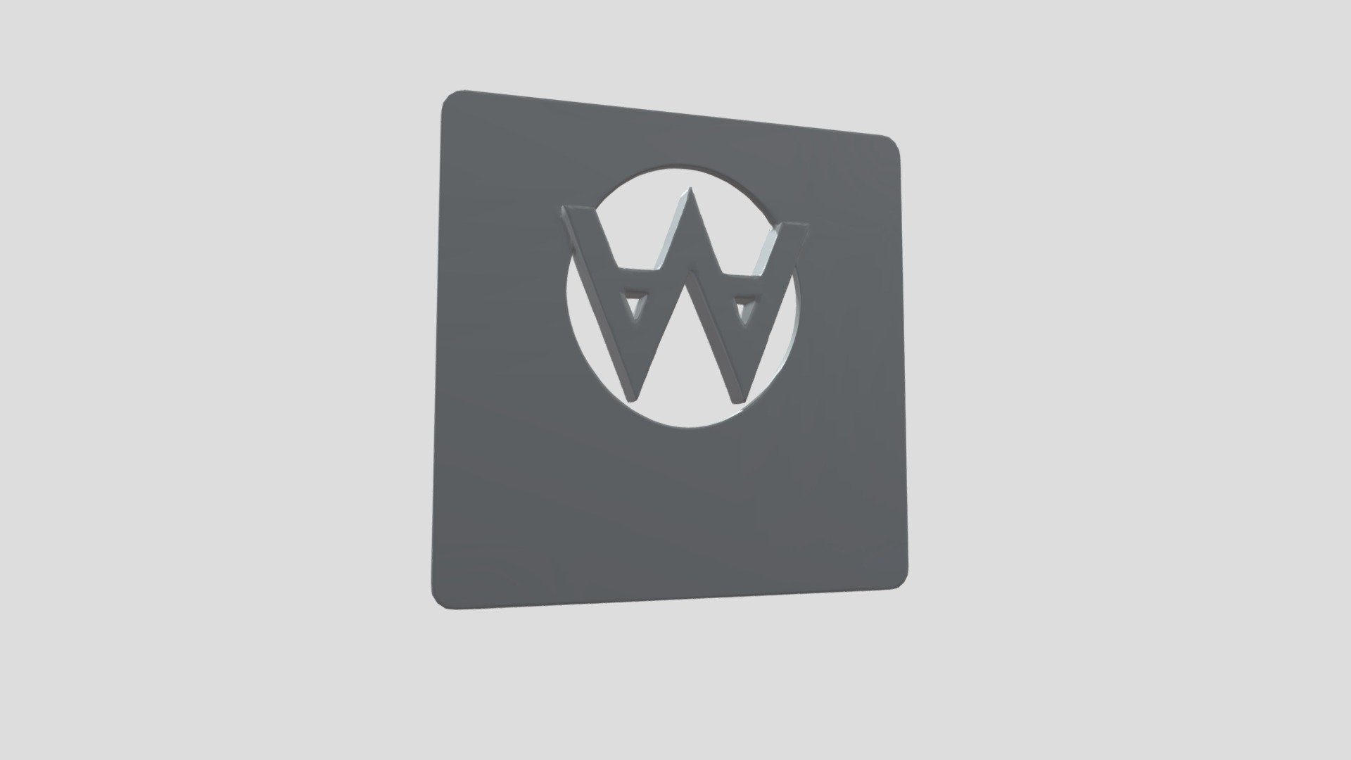 Stylized logo with letters - 3D model by favourolabode9 [5365436 ...