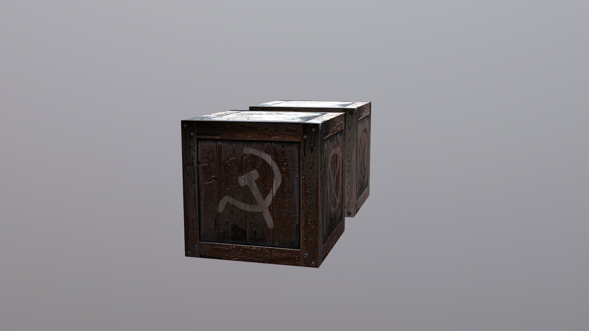 Box 1 & 2 - Texture Testing - 3D model by Sev [5365e7c] - Sketchfab